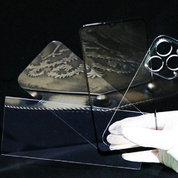 Flexible Lithium Aluminosilicate Glass For TFT Panel OLED LCD Touch ...